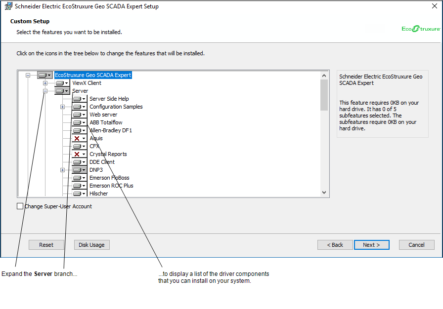 Drivers Guide - Install a Driver in Geo SCADA Expert (Set up the Drivers on a New Geo SCADA ...